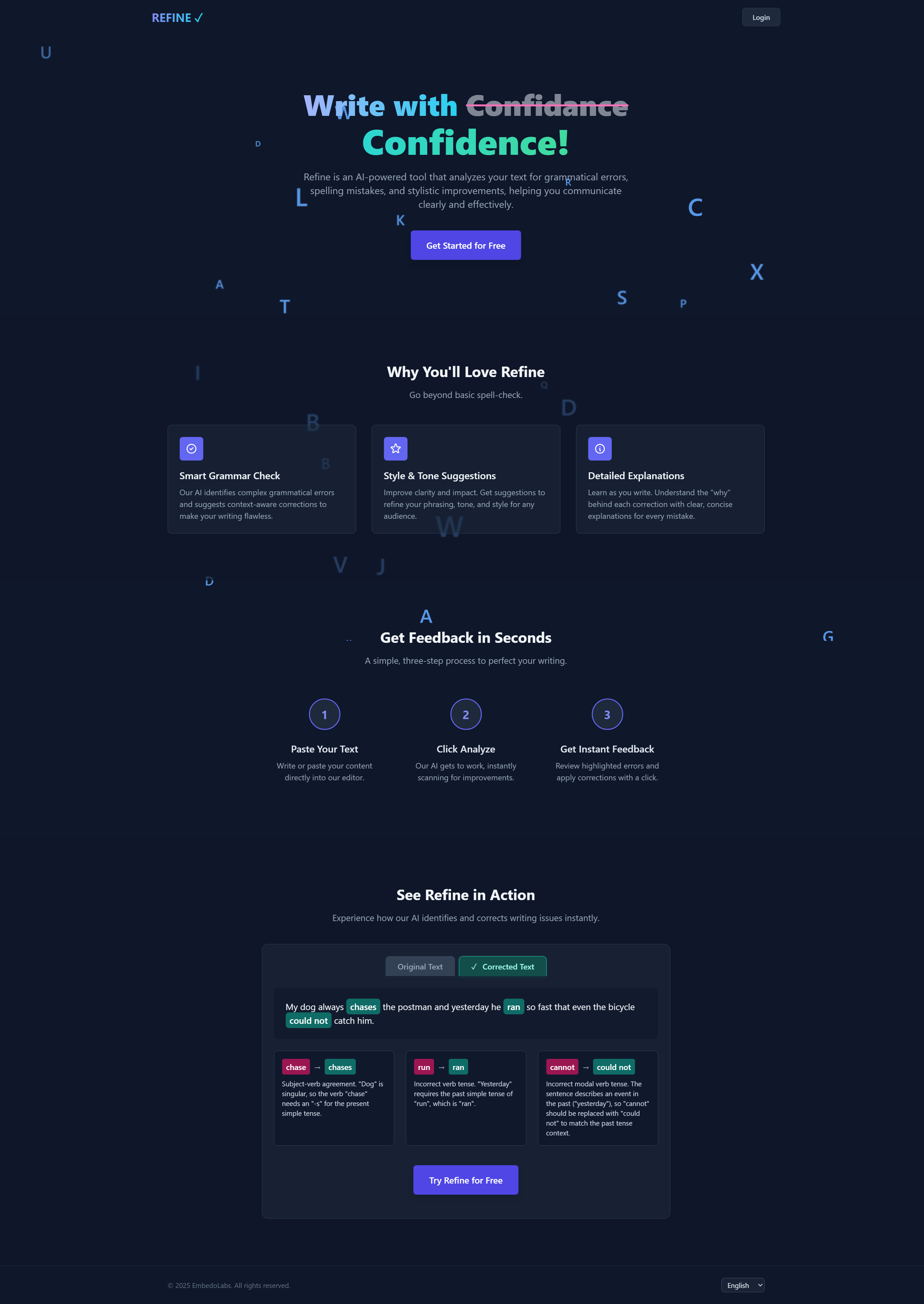 Refine - AI Writing Assistant